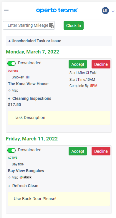 [Operto Teams] Task Accept/Decline