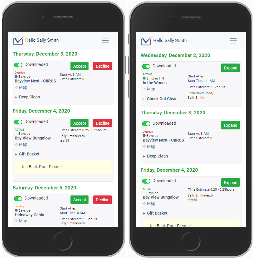 [Operto Teams] Staff Dashboard User Guide with Accept/Decline