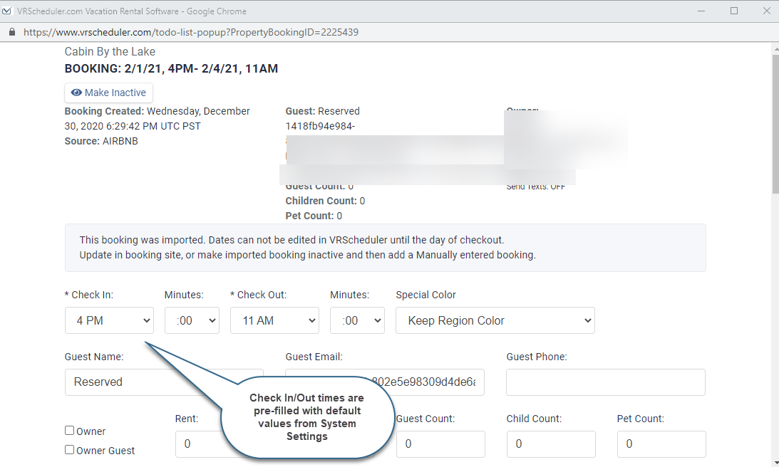 [Operto Teams] How Are My Booking Check-In and Check-Out Times Set?