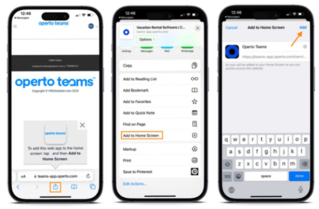 [Operto Teams] Dashboard (App) Installation Instructions
